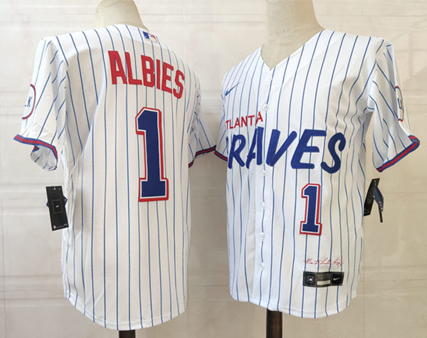 Mens Atlanta Braves #17 Johan Camargo Nike White 2021 City Connect ...