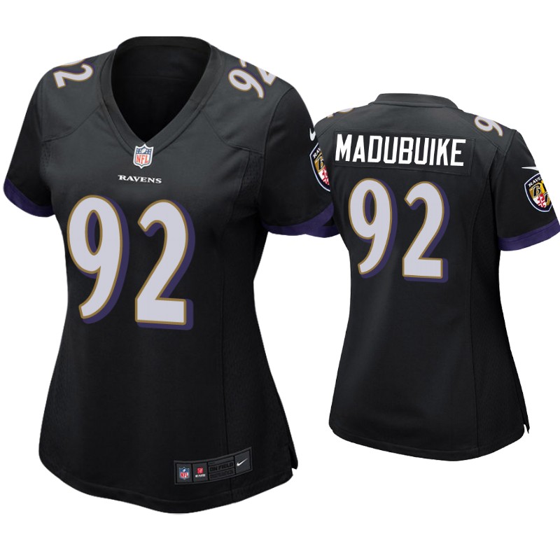 Womens Baltimore Ravens #78 Morgan Moses Nike Black Alternate Limited ...