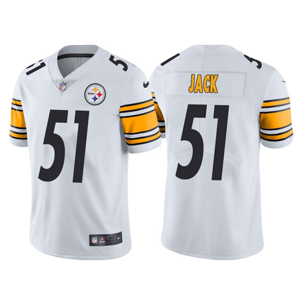 Mens Pittsburgh Steelers #88 Pat Freiermuth Nike Black Big Number ...
