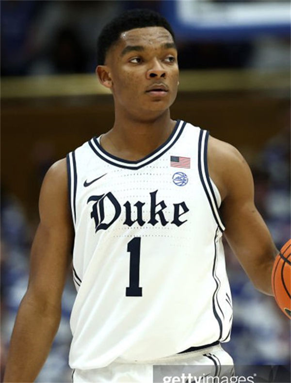 Mens Youth Duke Blue Devils #1 Caleb Foster White Cameron Brotherhood ...