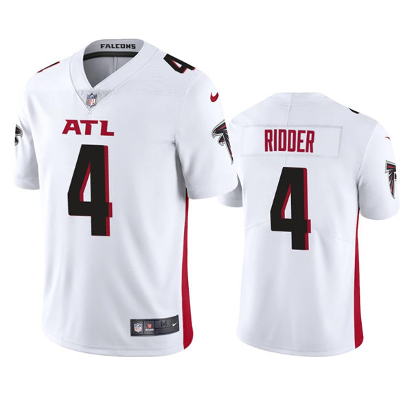 Mens Atlanta Falcons #4 Desmond Ridder Nike Black Retro Jersey